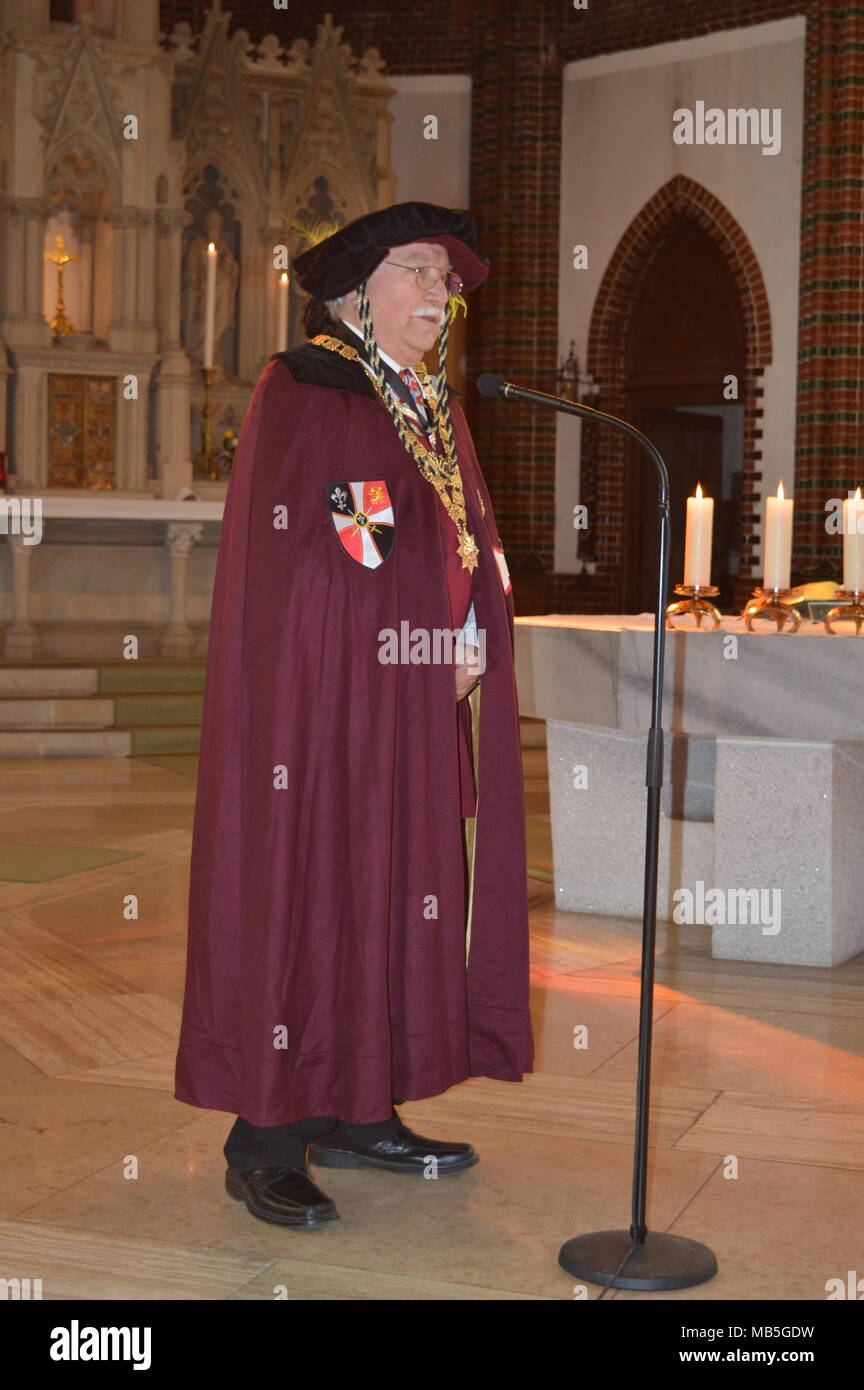 sankt michael orden goerlitz grossmeyster ehrenbrecht Stock Photo - Alamy