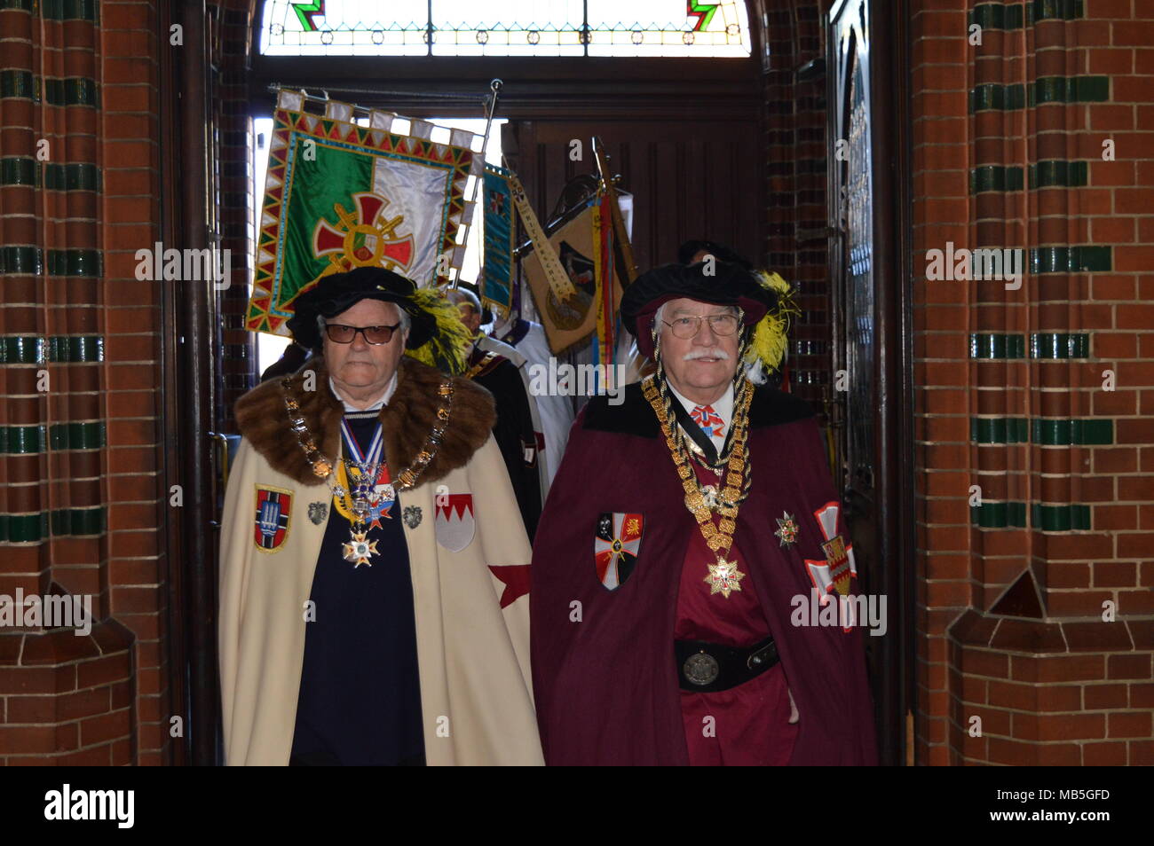 sankt michael orden goerlitz grossmeyster ehrenbrecht Stock Photo - Alamy