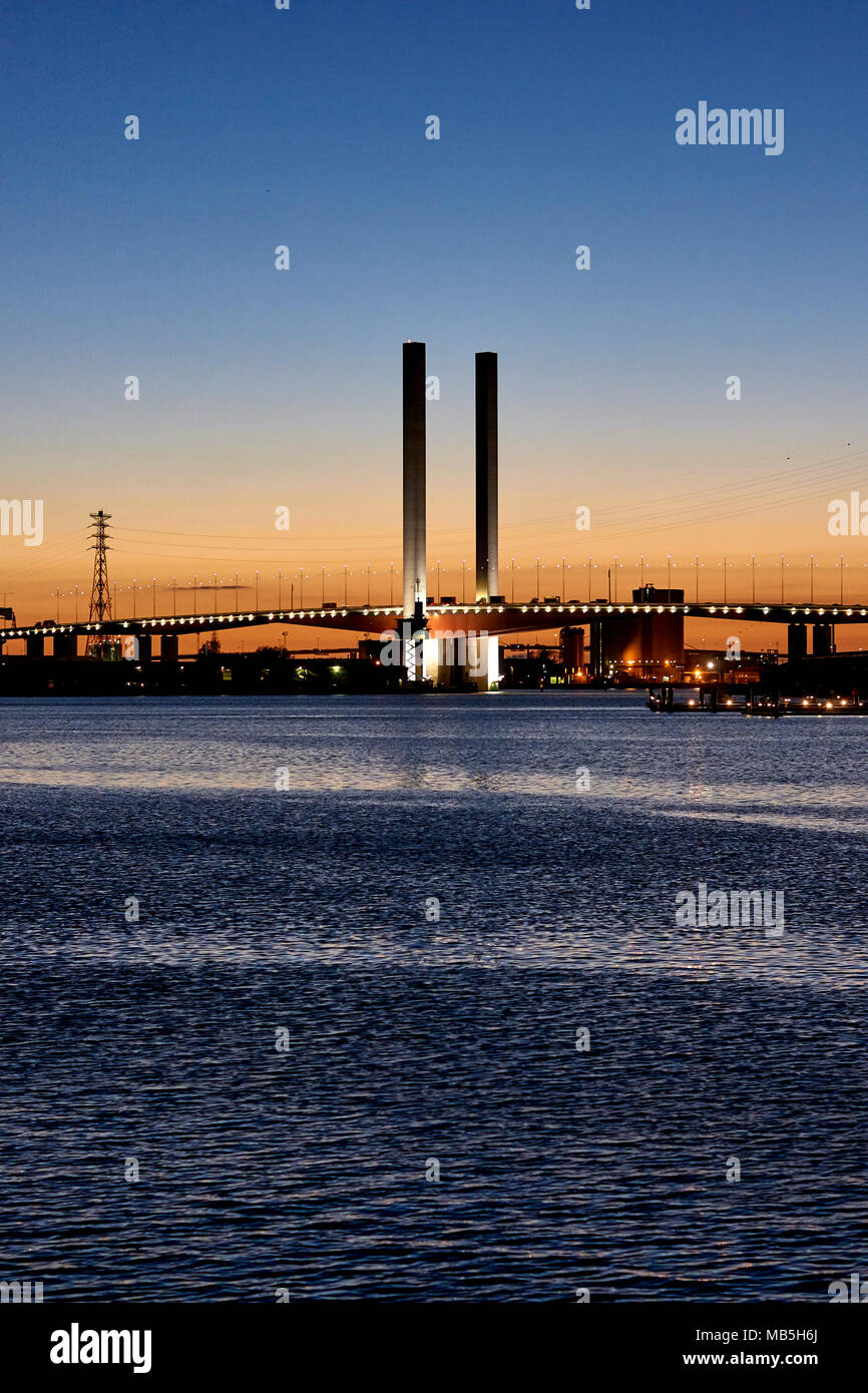 the bolte bridge at night Stock Photo - Alamy