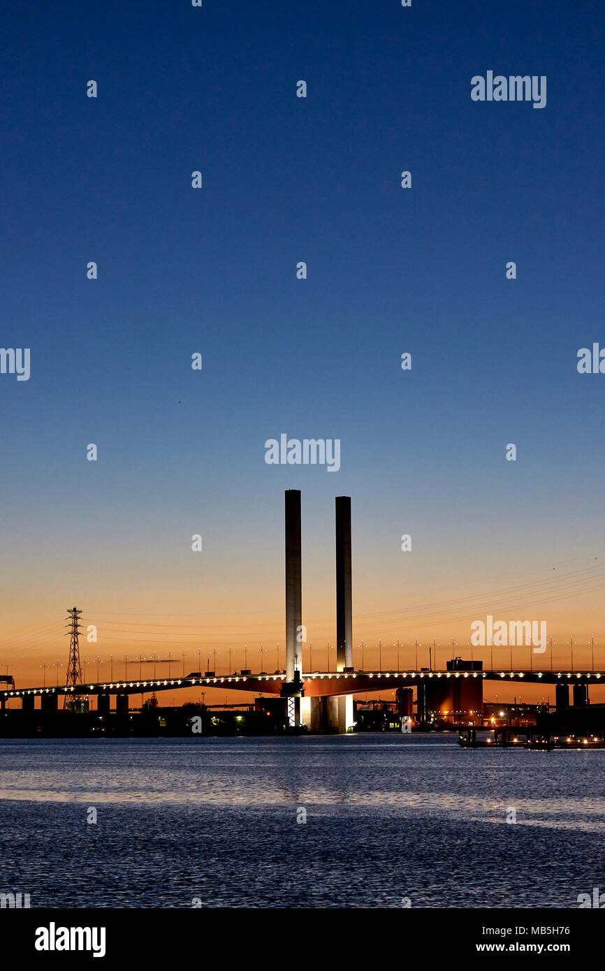 the bolte bridge at night Stock Photo - Alamy