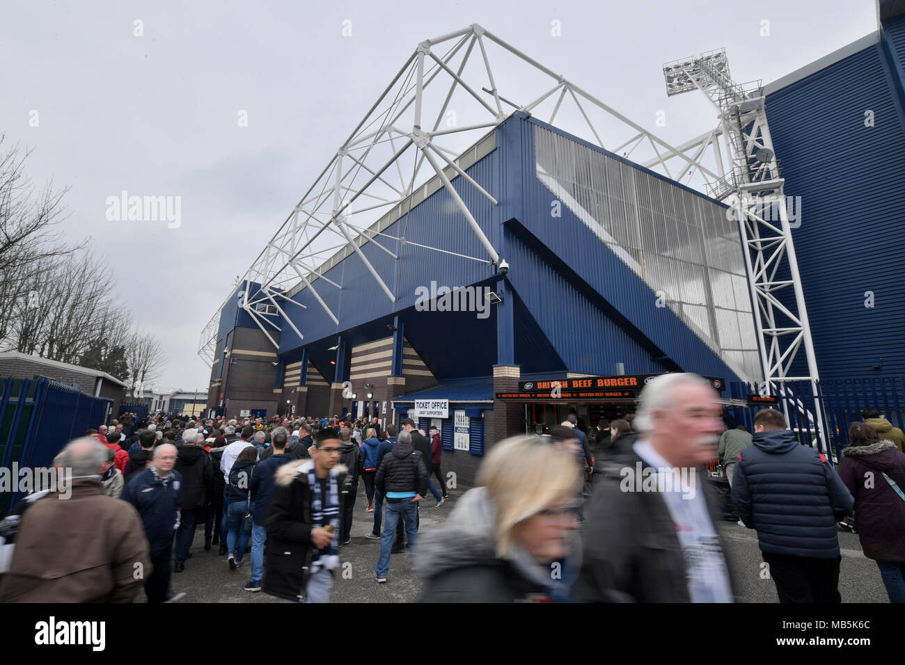 Fans arrive for the Premier League match at The Hawthorns, West ...
