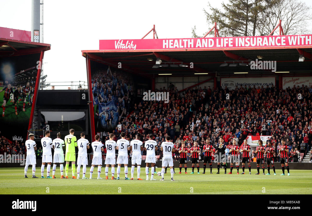 Both teams observe a minute's applause in memory of Ray Wilkins prior ...