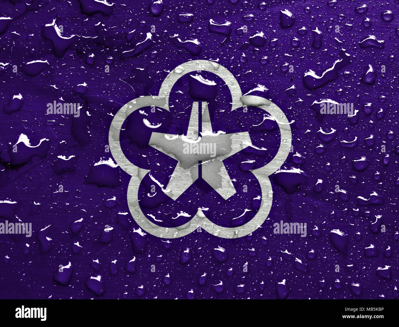 Kitakyushu flag hi-res stock photography and images - Alamy