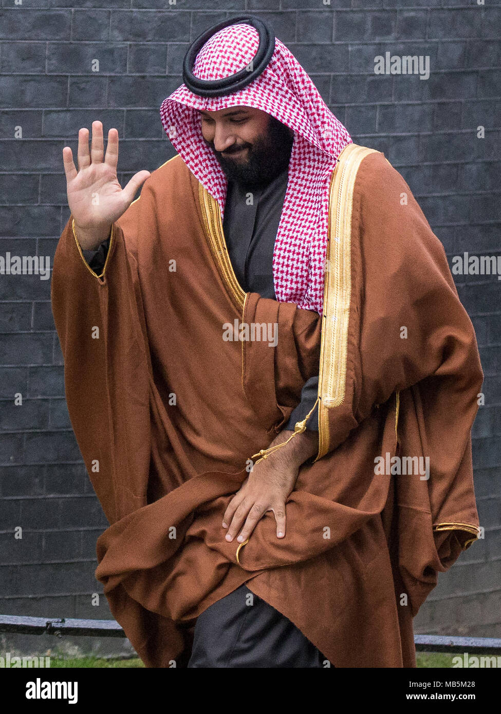 Prime Minister Theresa May welcomes the Crown Prince of Saudi Arabia ...