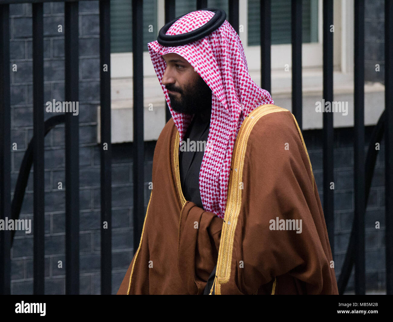 Prime Minister Theresa May welcomes the Crown Prince of Saudi Arabia ...