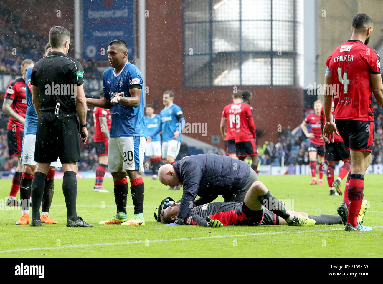 Referee greg aiken hi-res stock photography and images - Alamy