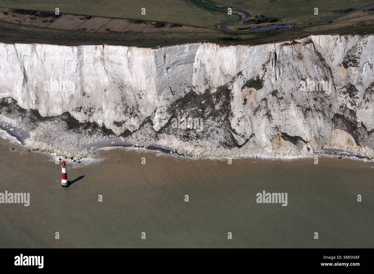 BEACHY HEAD AND BEACHY HEAD LIGHTHOUSE, EAST SUSSEX Stock Photo - Alamy