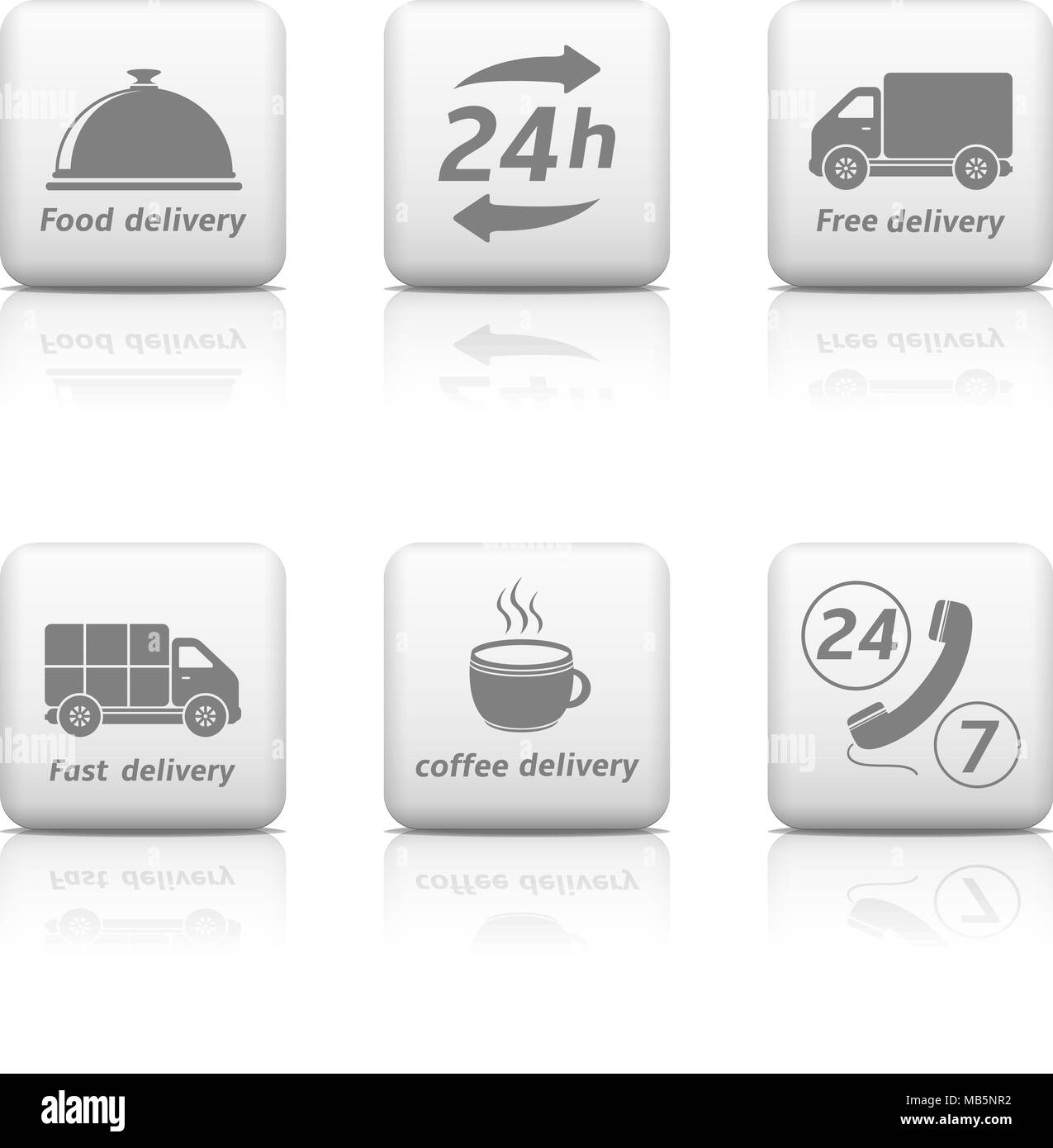 Food online delivery Black and White Stock Photos & Images - Alamy