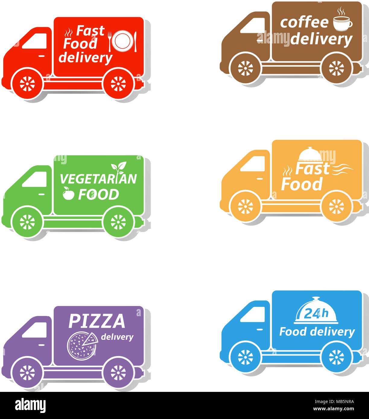 Food delivery car hi-res stock photography and images - Alamy