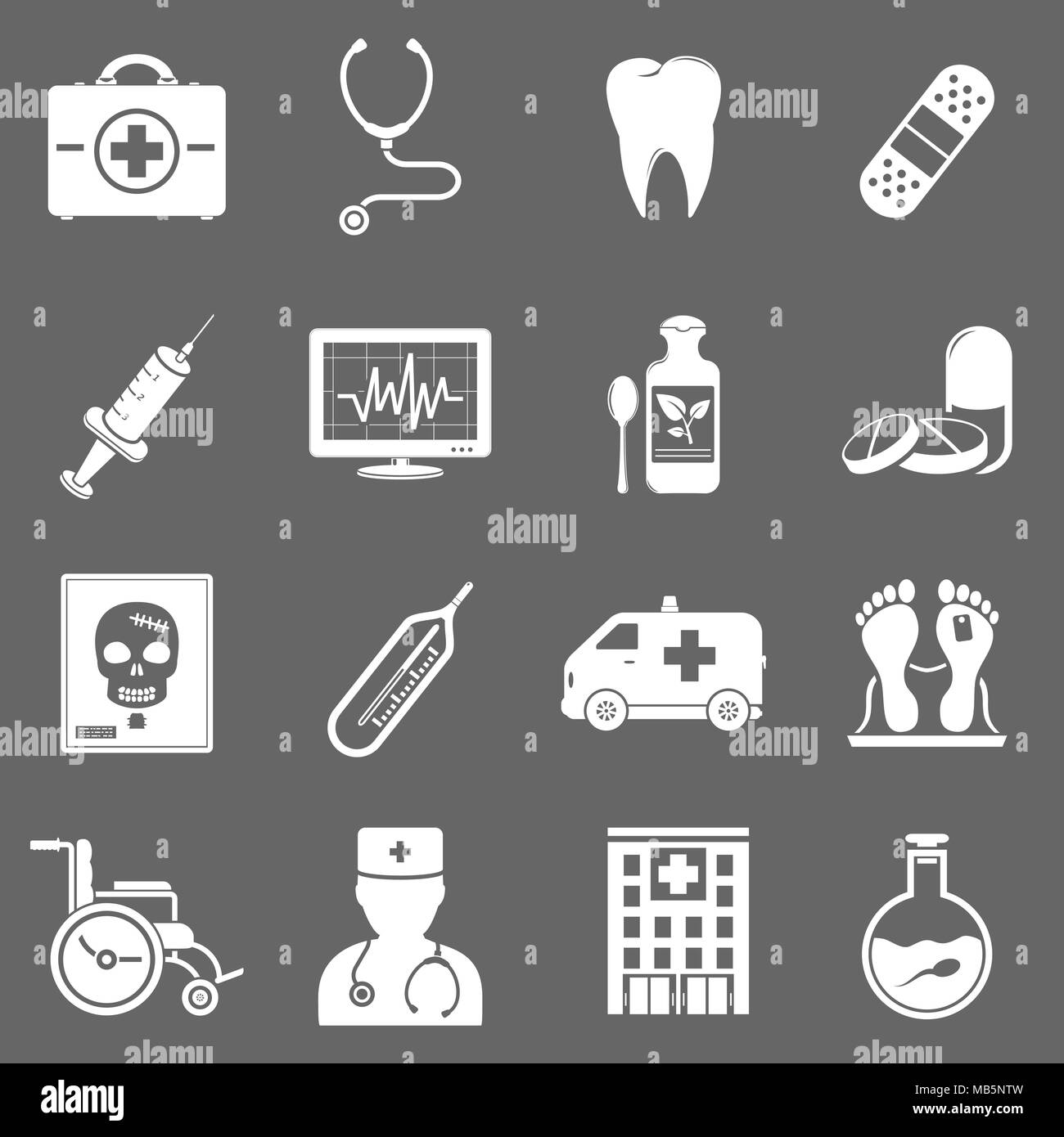 Hospital x ray sign Stock Vector Images - Alamy