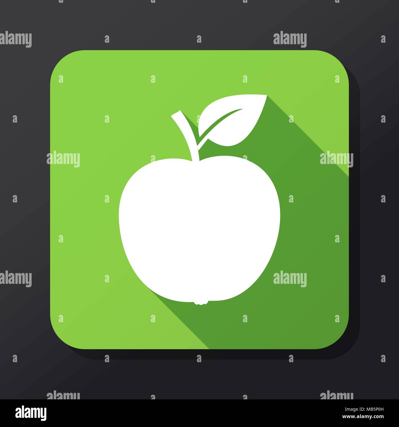 Empty apple Stock Vector Images - Alamy