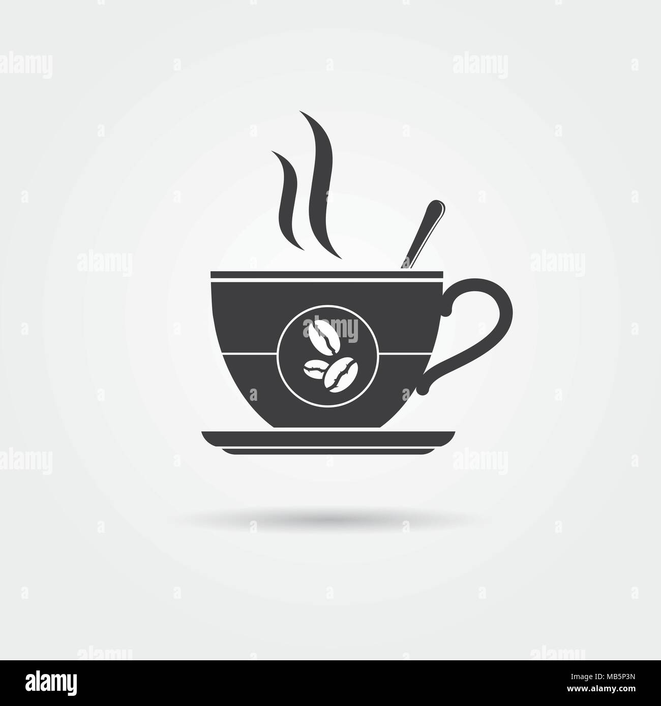 Coffee cup icon, vector Stock Vector Image & Art - Alamy