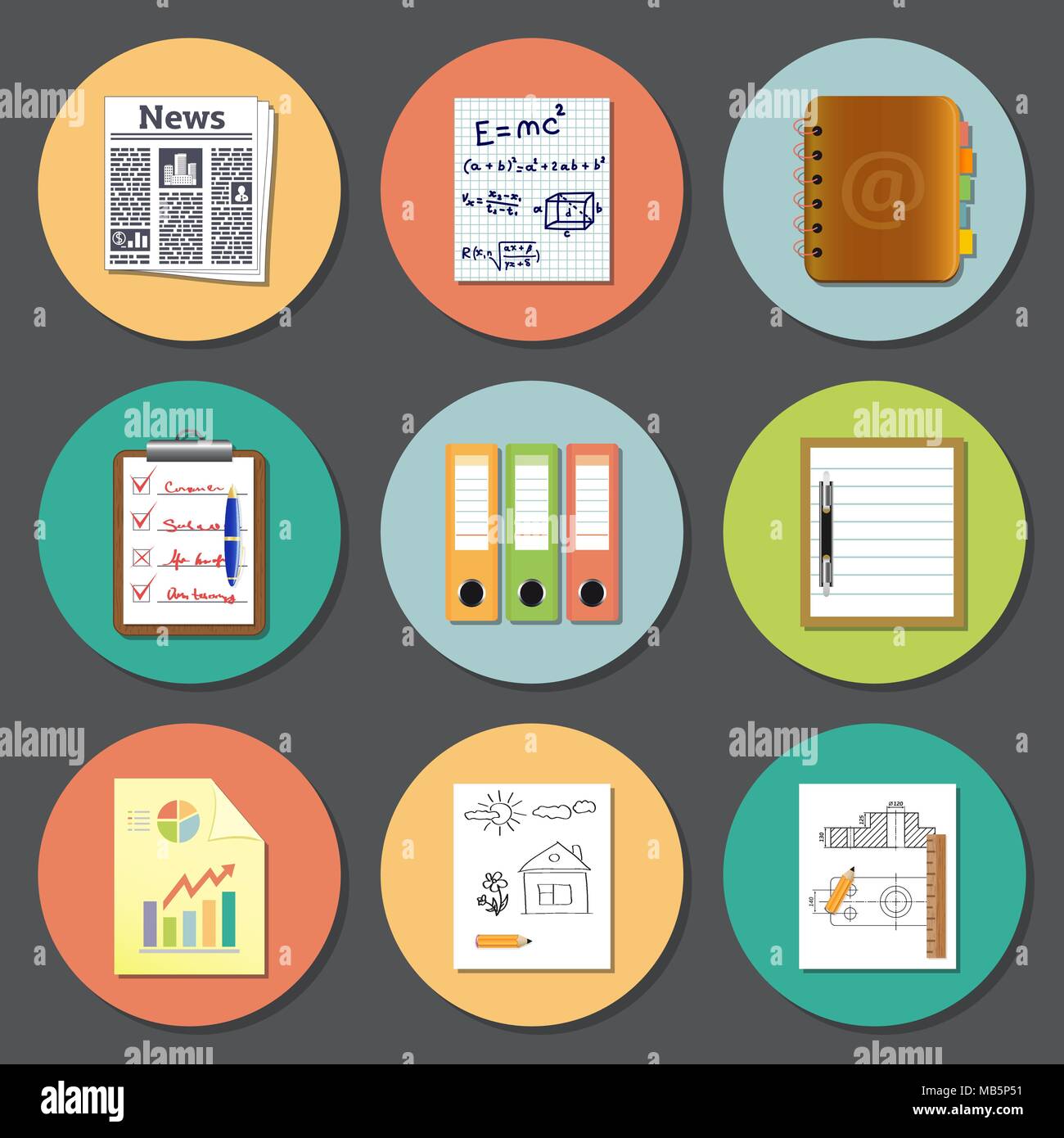 Ruler paper clip Stock Vector Images - Alamy