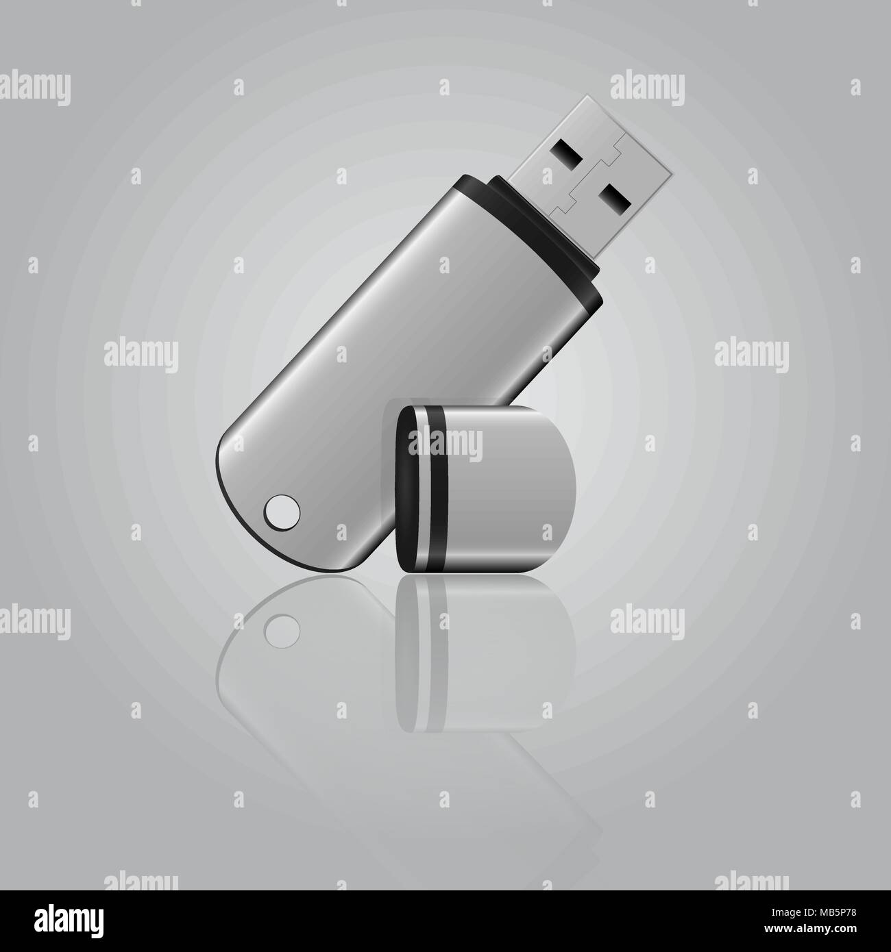 USB flash drive - vector illustration Stock Vector Image & Art - Alamy
