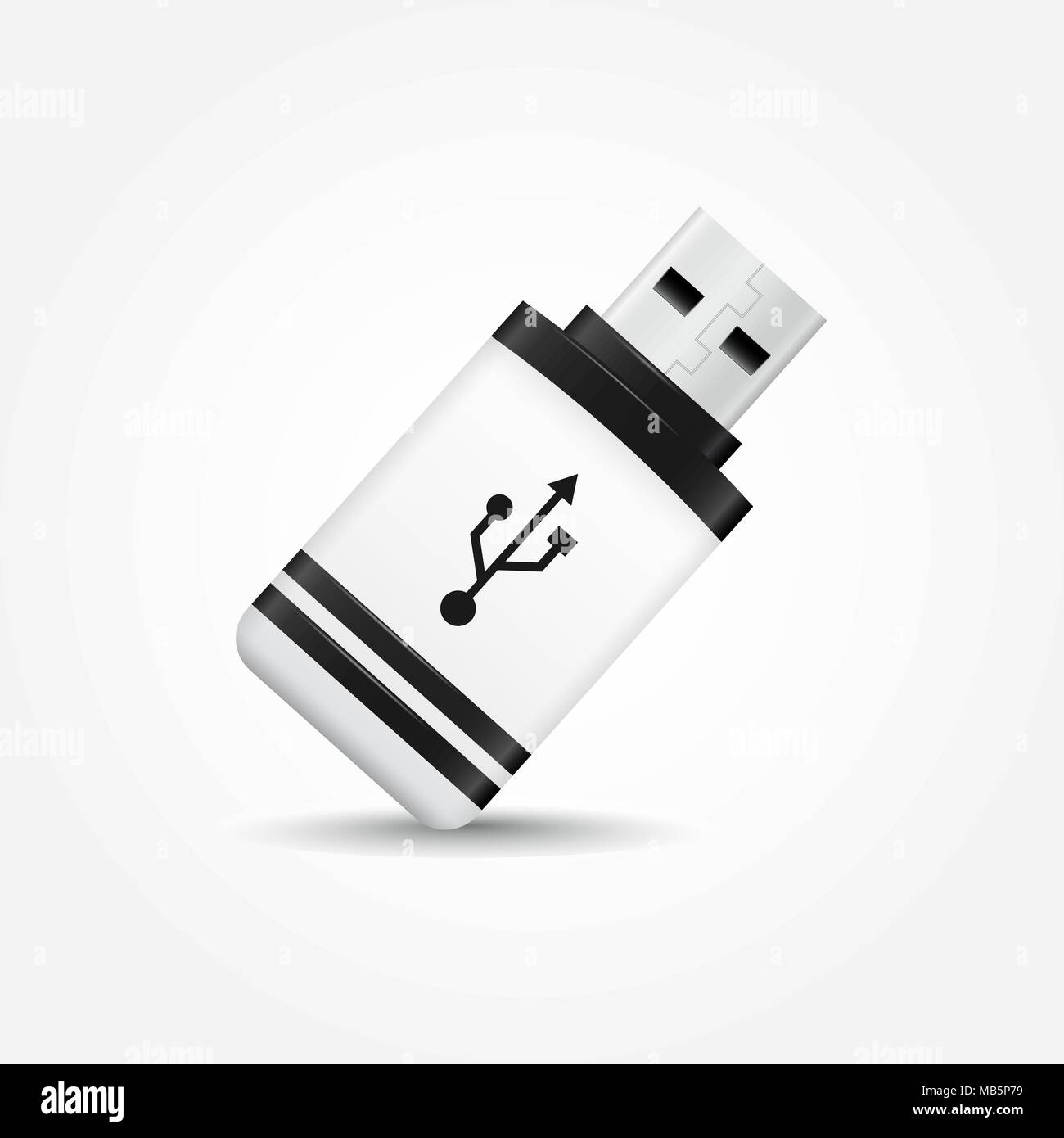 USB Flash Drive vector icon Stock Vector Image & Art - Alamy