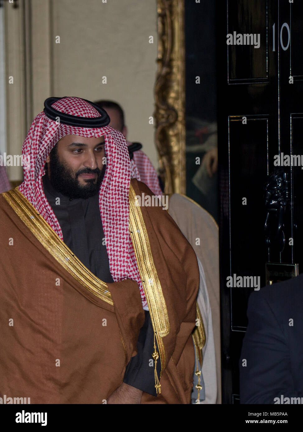 Crown Prince of Saudi Arabia, Mohammed bin Salman leaves Number 10 ...