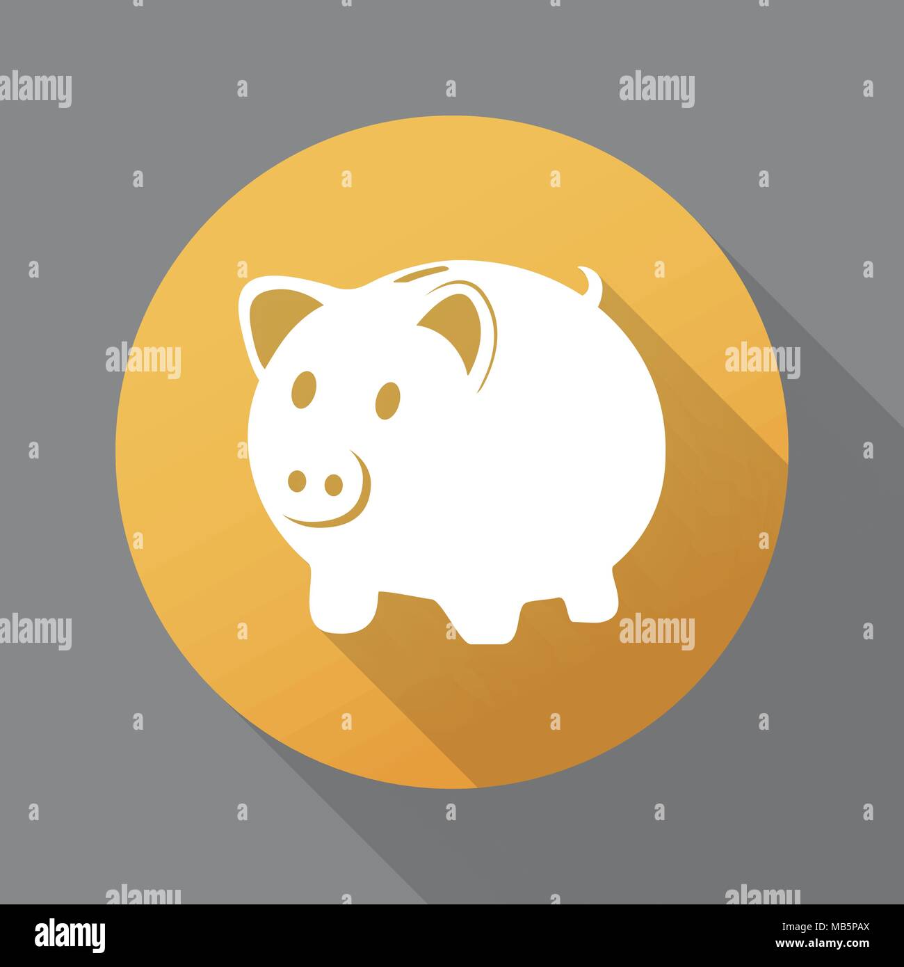 Piggy bank vector icon Stock Vector Image & Art - Alamy