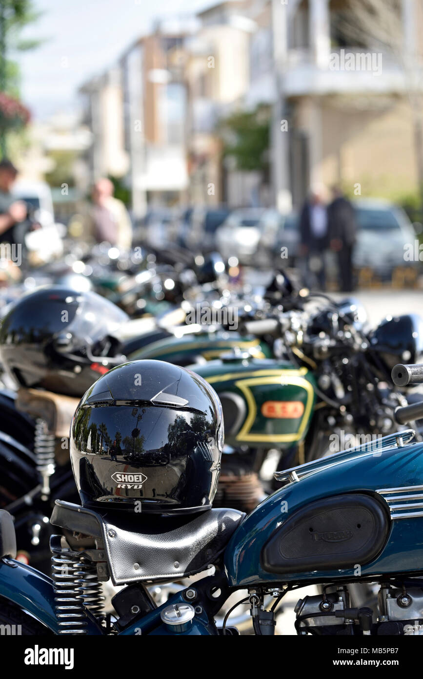 Old motorbikes vintage motorcycles hi-res stock photography and images ...