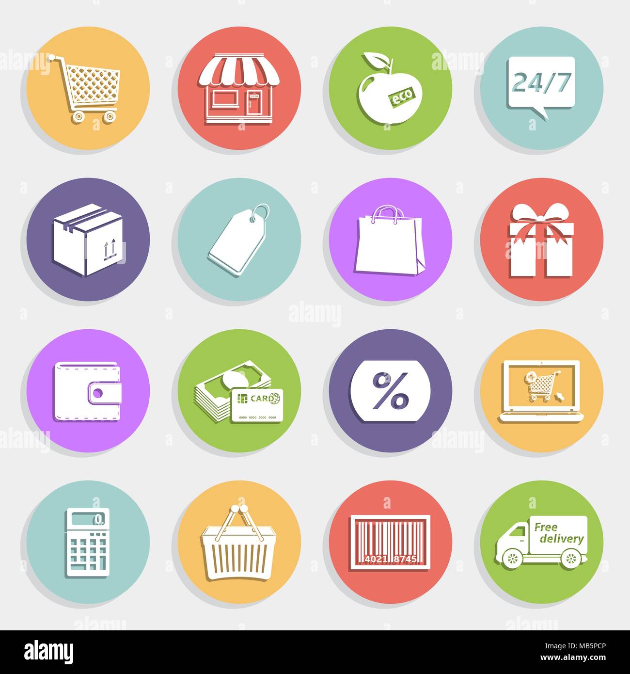 Sales icons Stock Vector Images - Alamy
