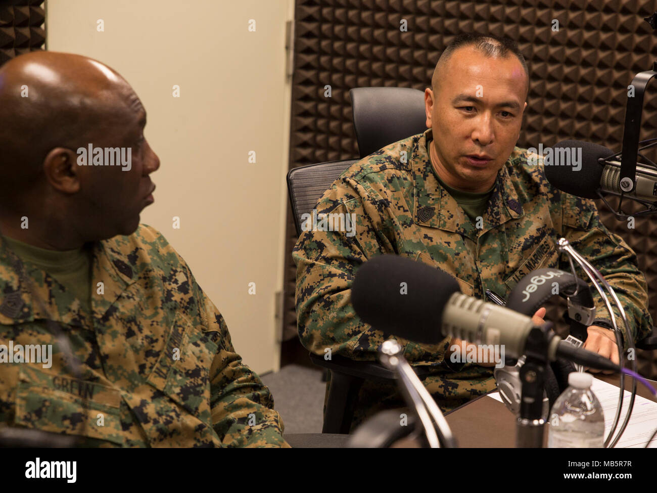 Marine Corps Installations Pacific sergeant major, Sgt. Maj. Peter Siaw ...
