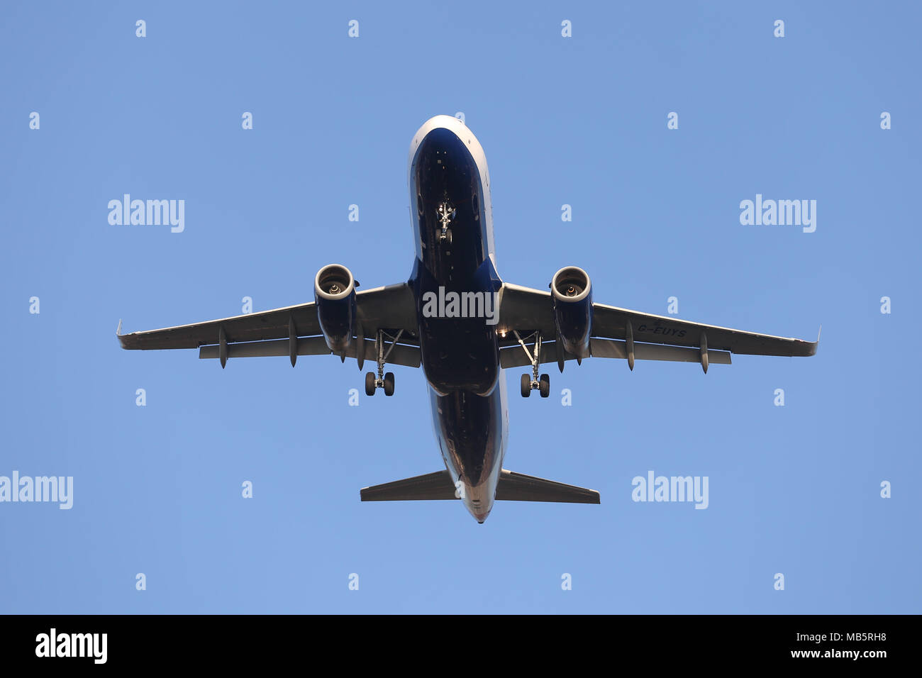 British Airways Airbus A320 Tail High Resolution Stock Photography and ...