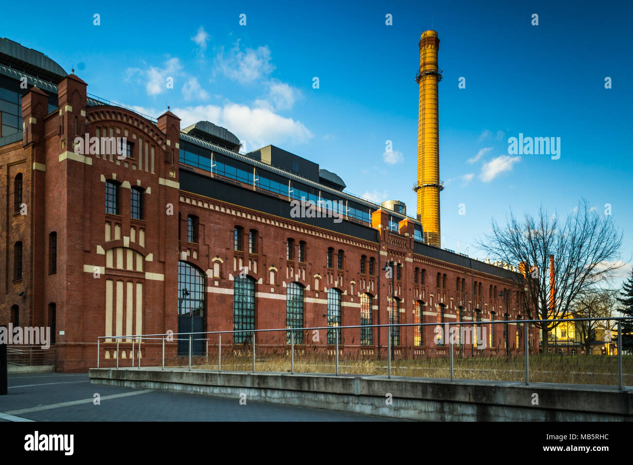 The new center of the city of Lodz, Poland, modern architecture ...