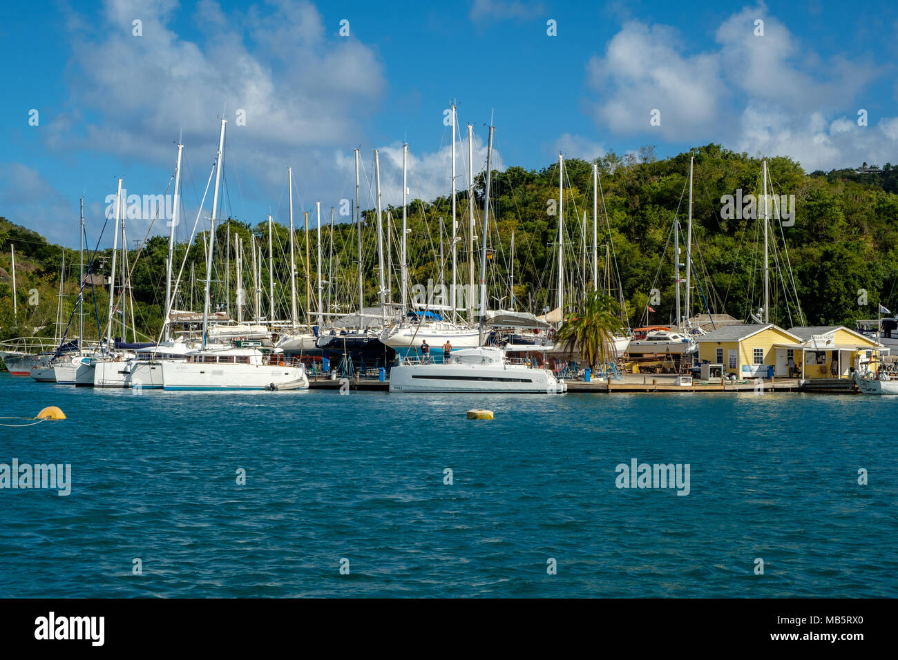 Luxury Yachts, Antigua Slipway, Nelson's Dockyard, English Harbour ...