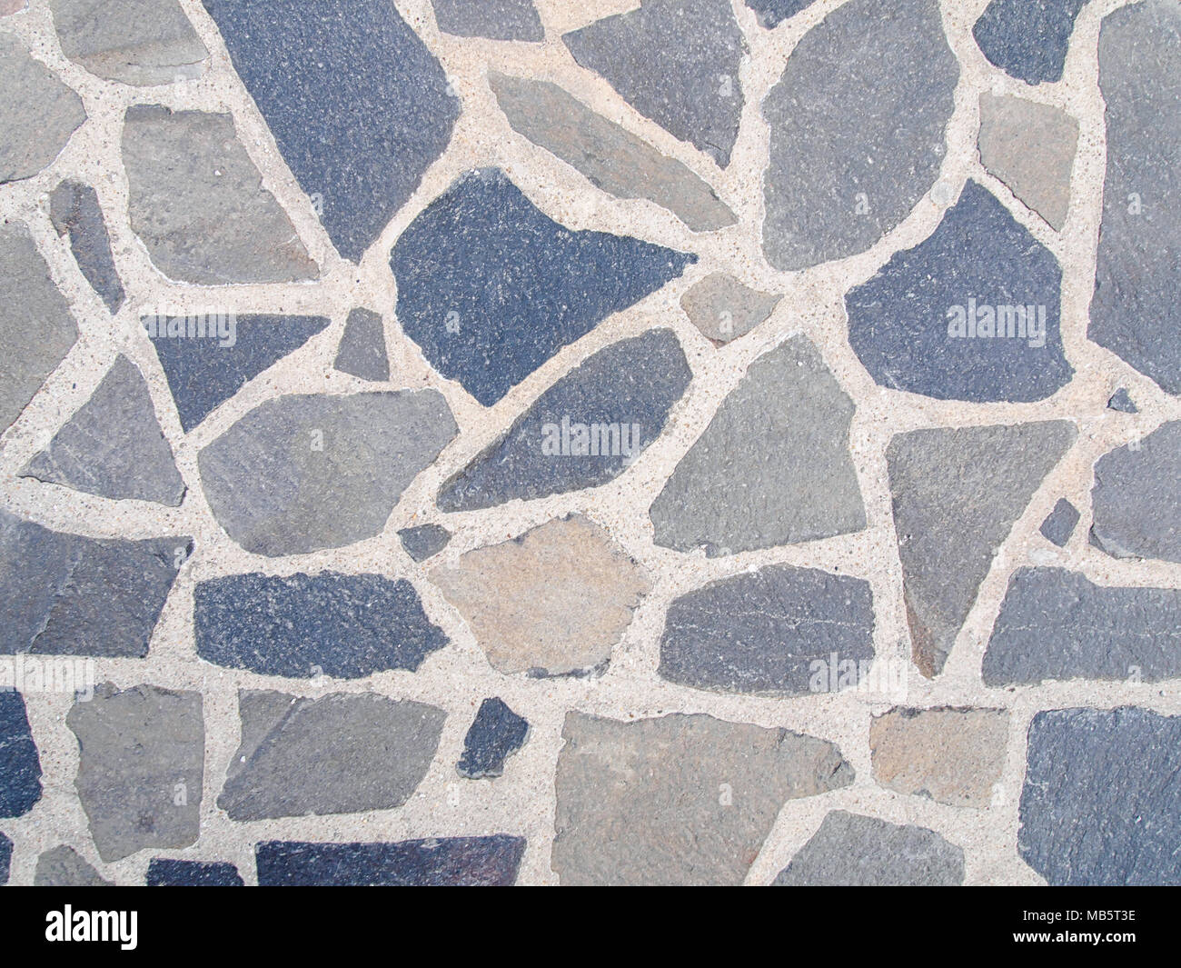 Real marble-concrete mosaic floor background Stock Photo - Alamy