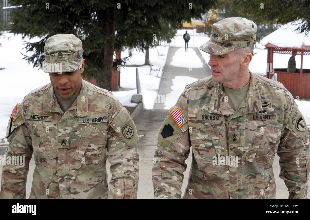 YAVORIV, UKRAINE -- Maj. Gen. John L. Gronski the Deputy Commanding ...