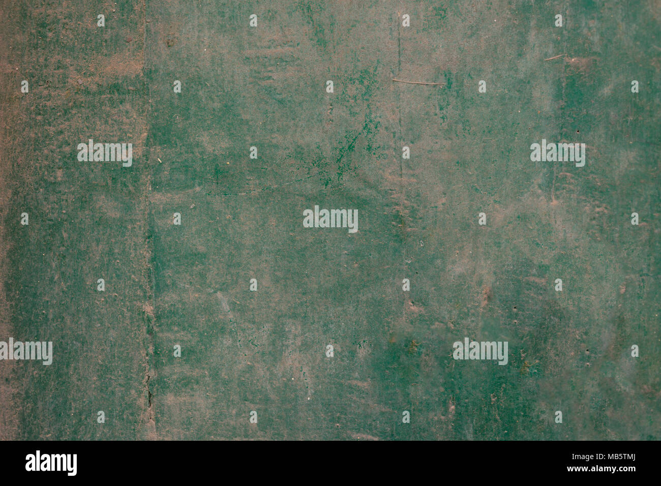Weathered green painted wall background, paint partially faded Stock ...