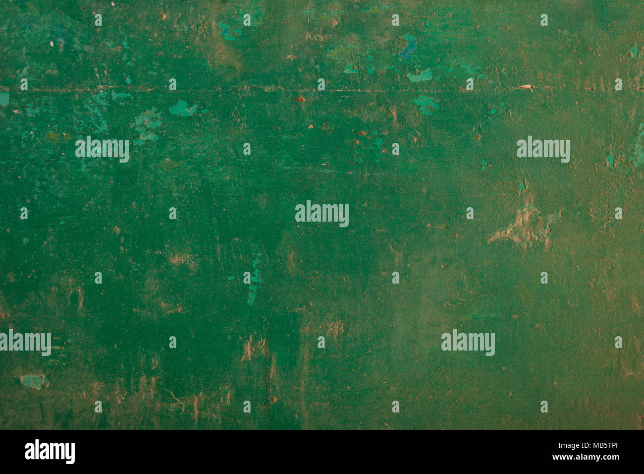 Weathered green painted wall background, paint partially faded Stock ...