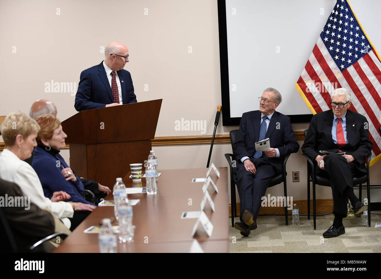 DAHLGREN, Va. (Feb. 22, 2018) Donald McCormack, executive director ...