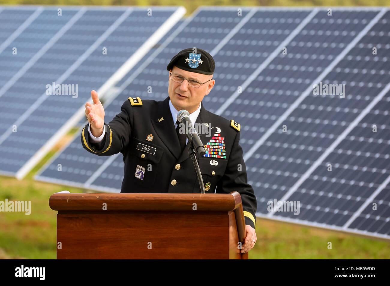 U.S. Army Lt. Gen. Edward Daly, Army Materiel Command deputy commanding ...