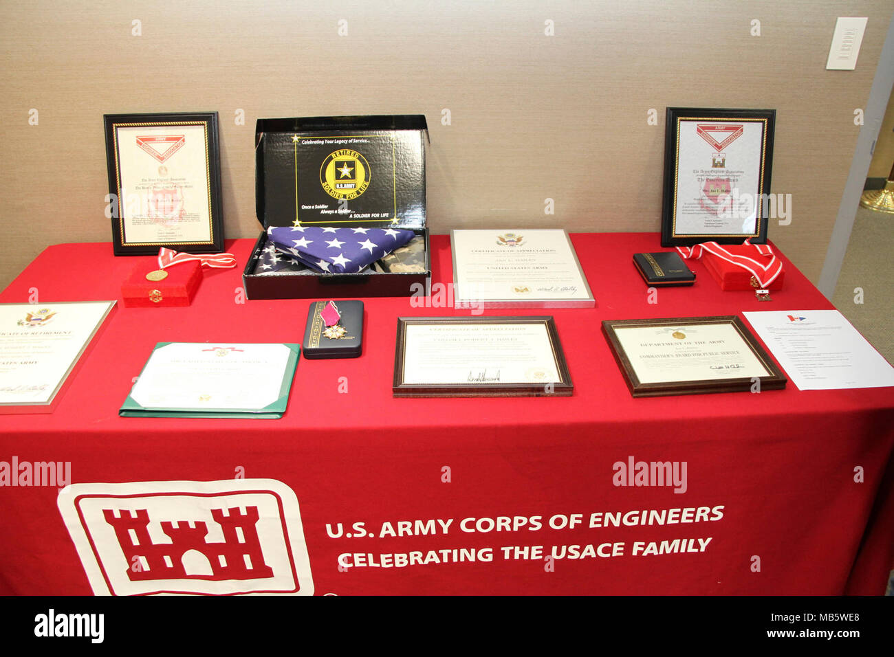 Col. Robert Hailey and his wife Jan were recognized as he retired from ...