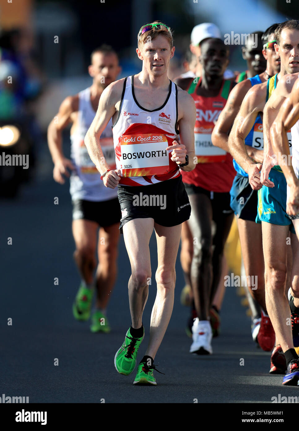 England's Tom Bosworth competes in the Men's 20km Race Walk Final at ...