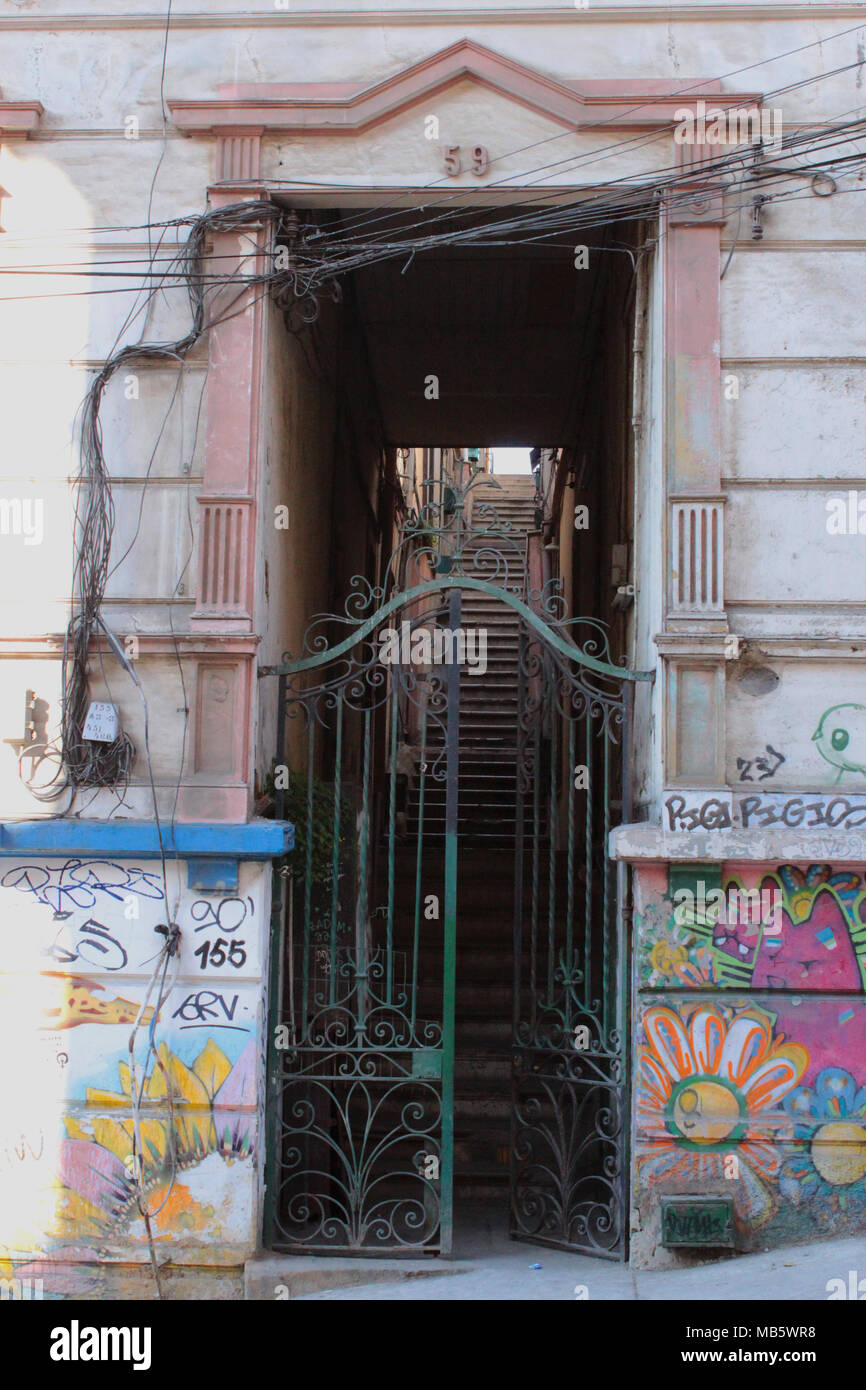 Old Pacific seaport city of Valparaiso, World Heritage Site and ...