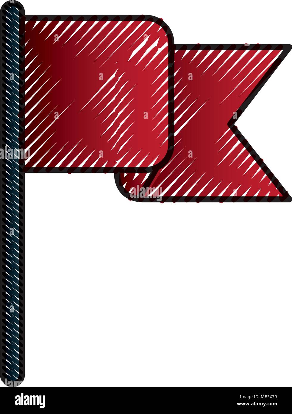 red flag success winner symbol Stock Vector Image & Art - Alamy