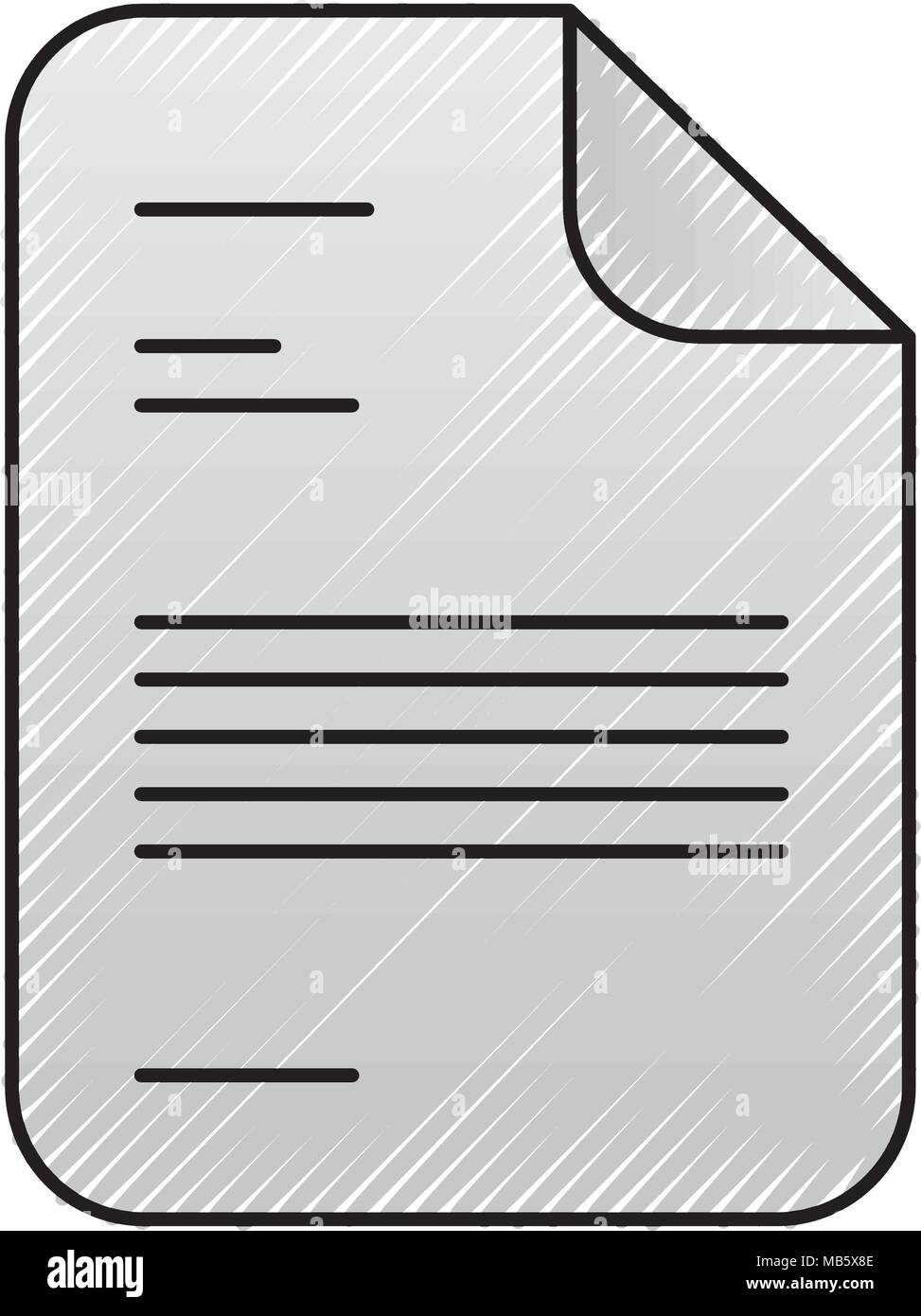 document paper office file image Stock Vector Image & Art - Alamy