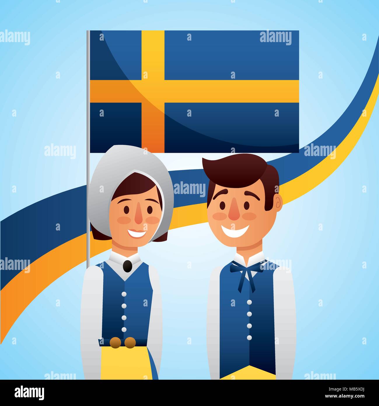 Happy midsummer Stock Vector Images - Alamy