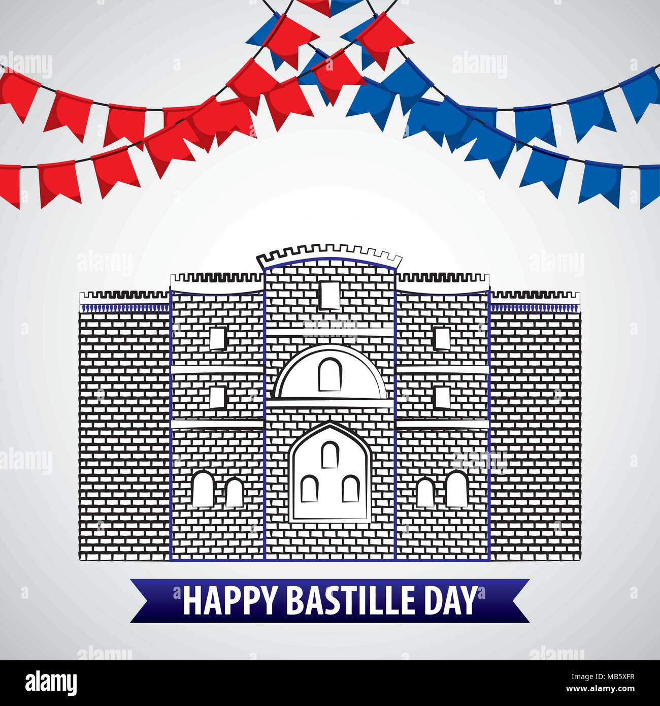 The bastille french revolution Stock Vector Images - Alamy