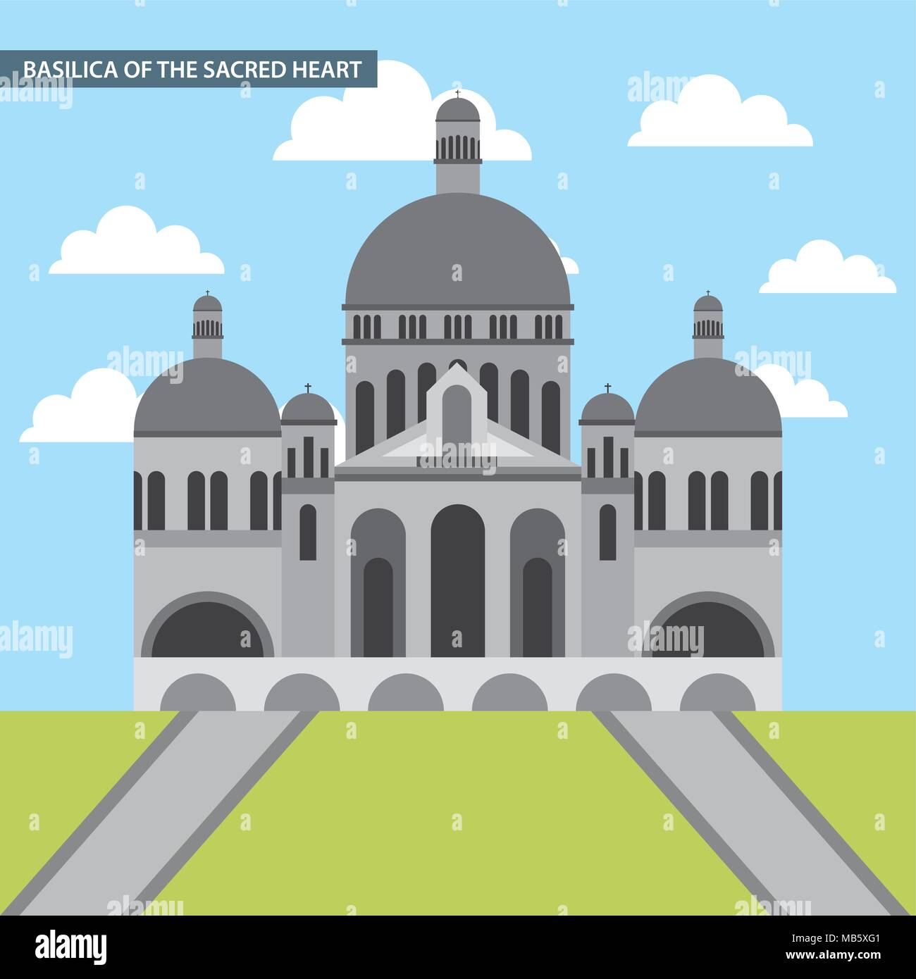 famous monuments france Stock Vector Image & Art - Alamy