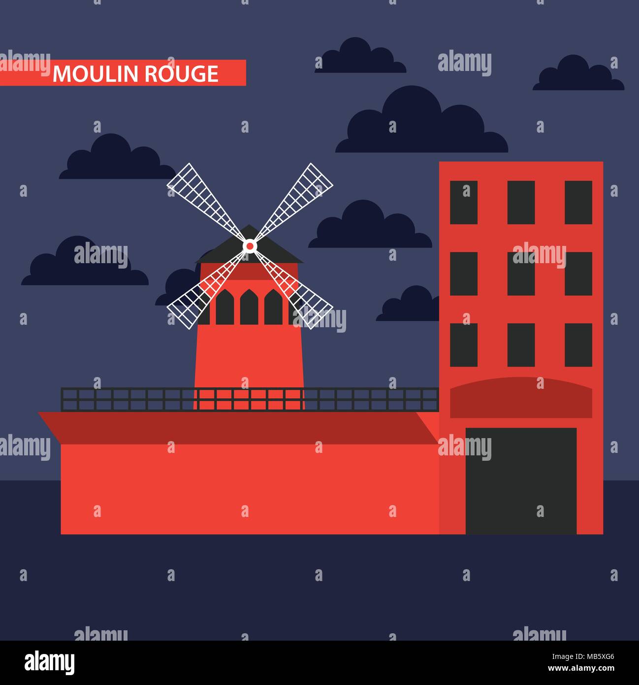 famous monuments france Stock Vector Image & Art - Alamy