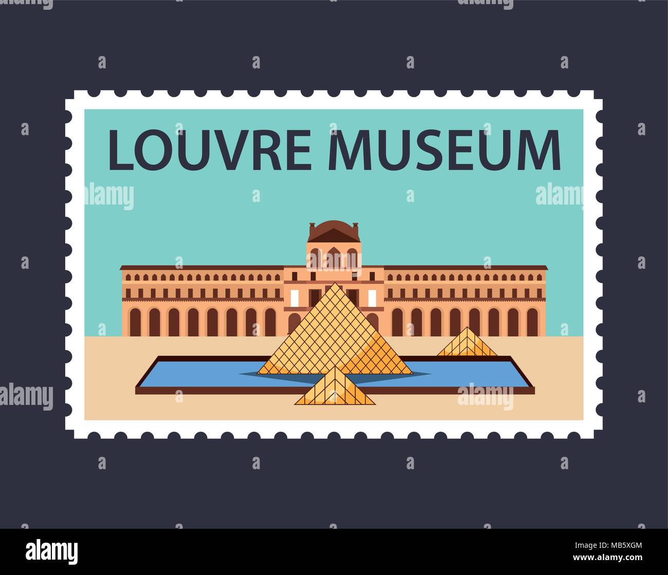 famous monuments france Stock Vector Image & Art - Alamy