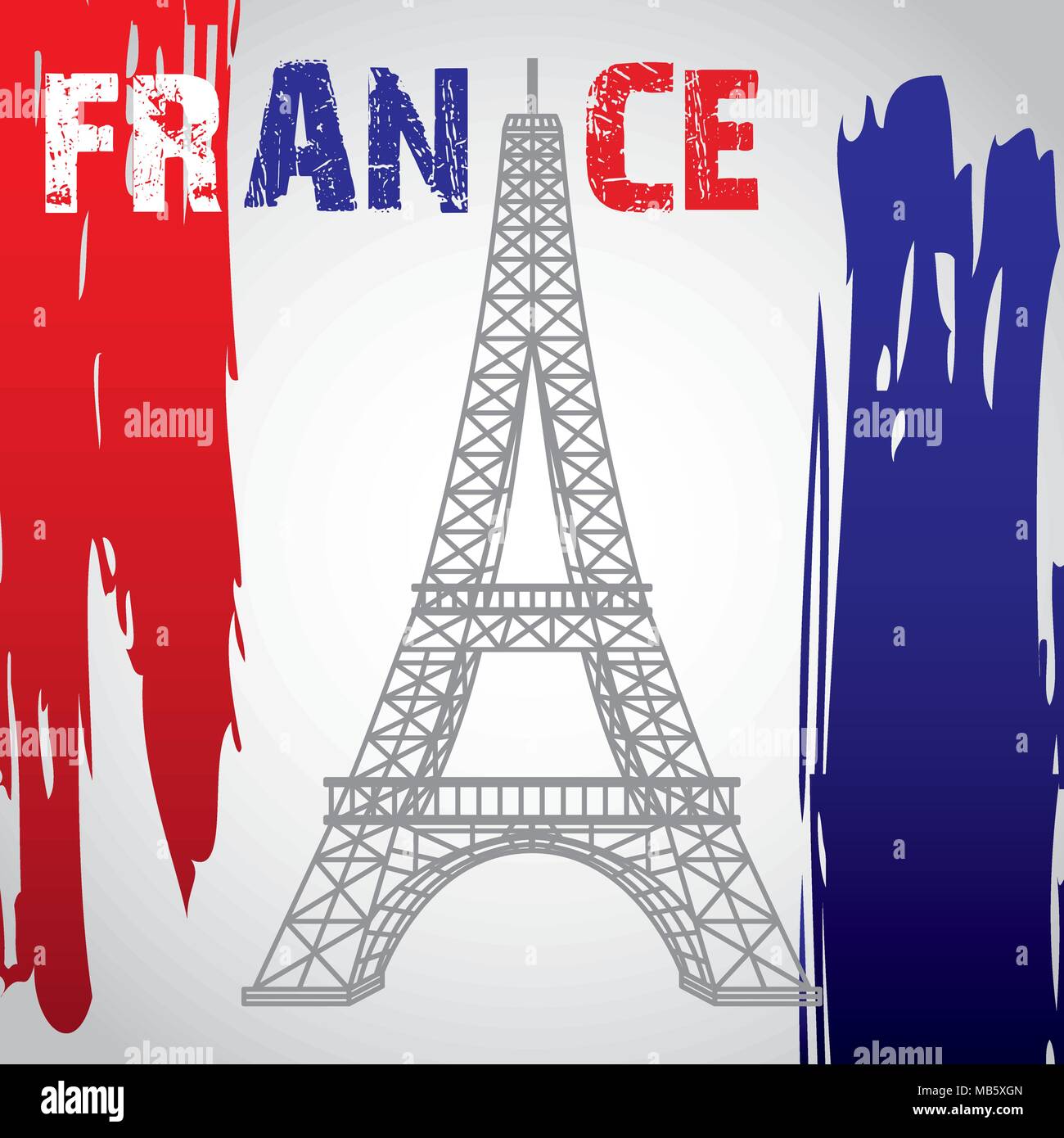 famous monuments france Stock Vector Image & Art - Alamy