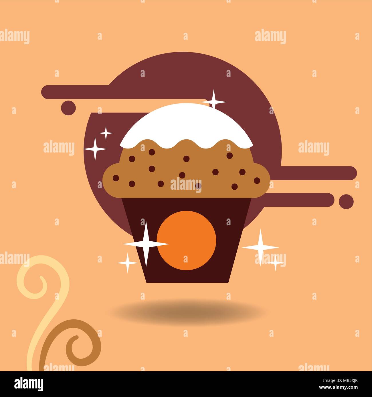 Time tasty treat sweet Stock Vector Images - Alamy