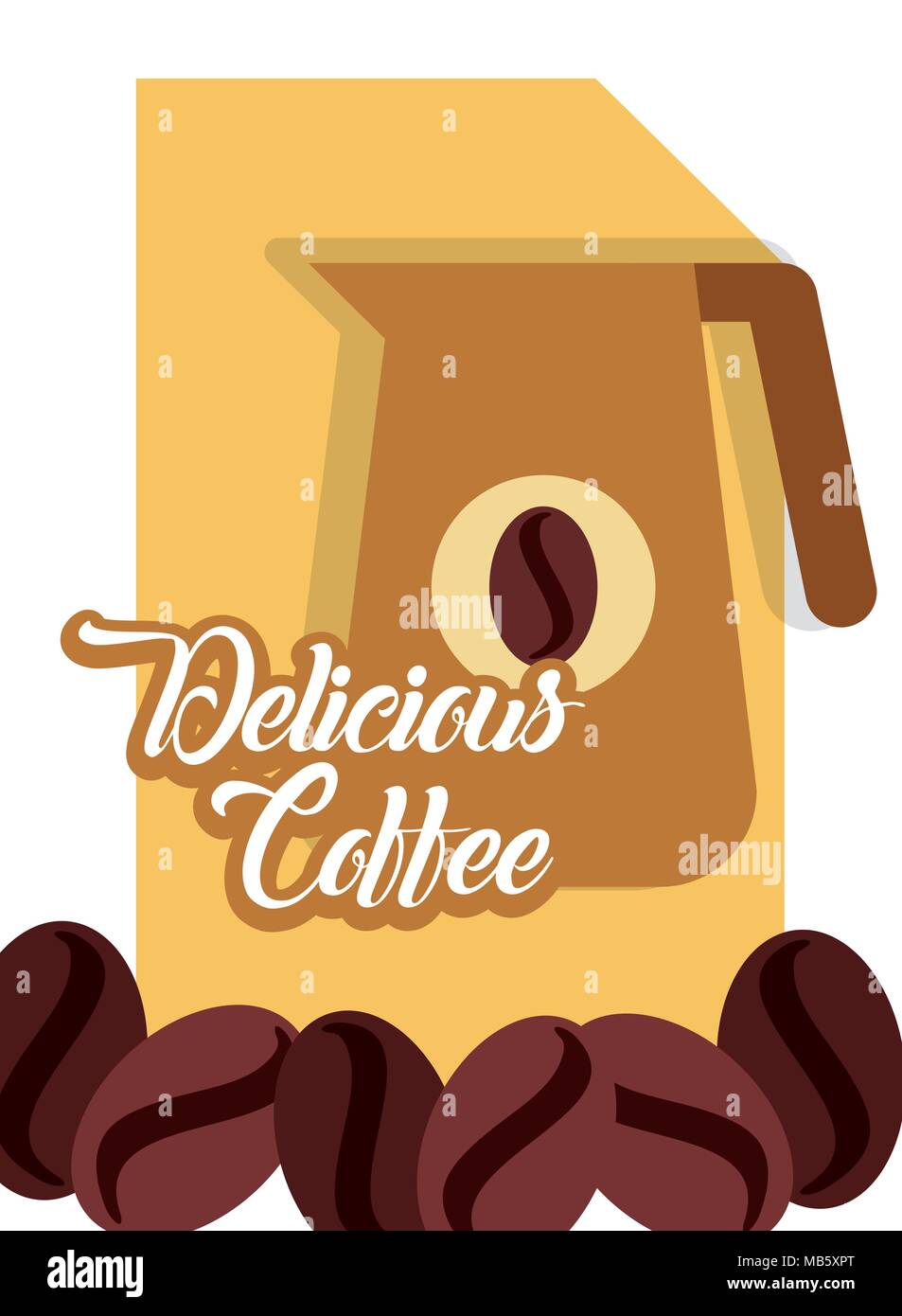 coffee time card Stock Vector Image & Art - Alamy