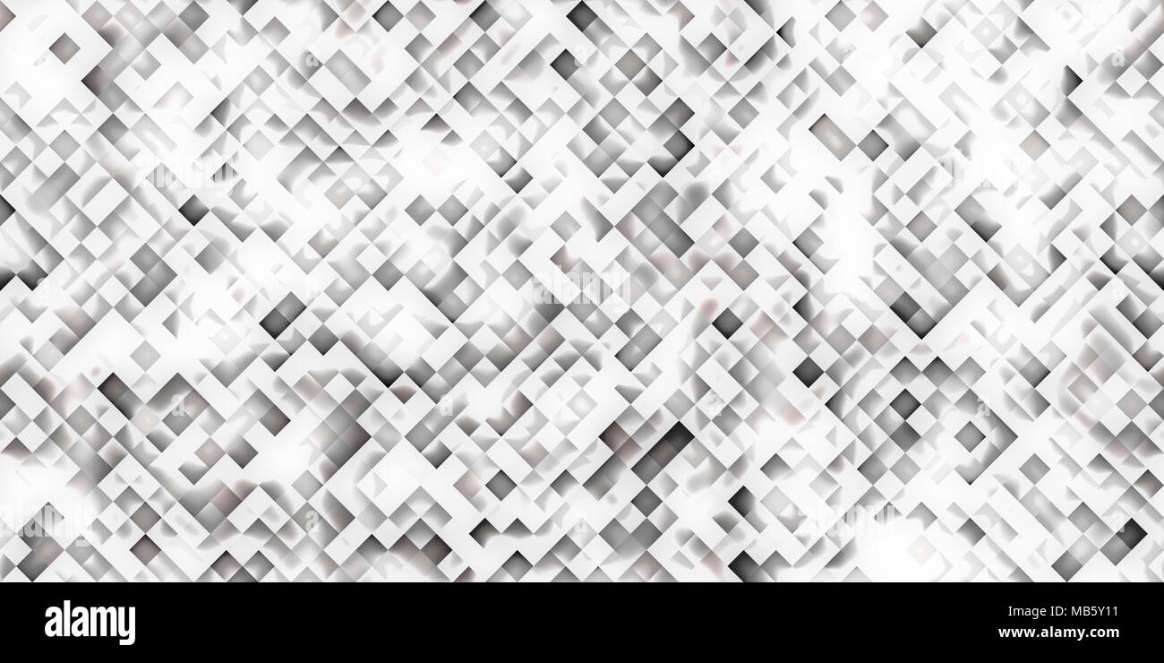 Silver Seamless Bright Square Background. Colorful Mosaic Grid Lights ...