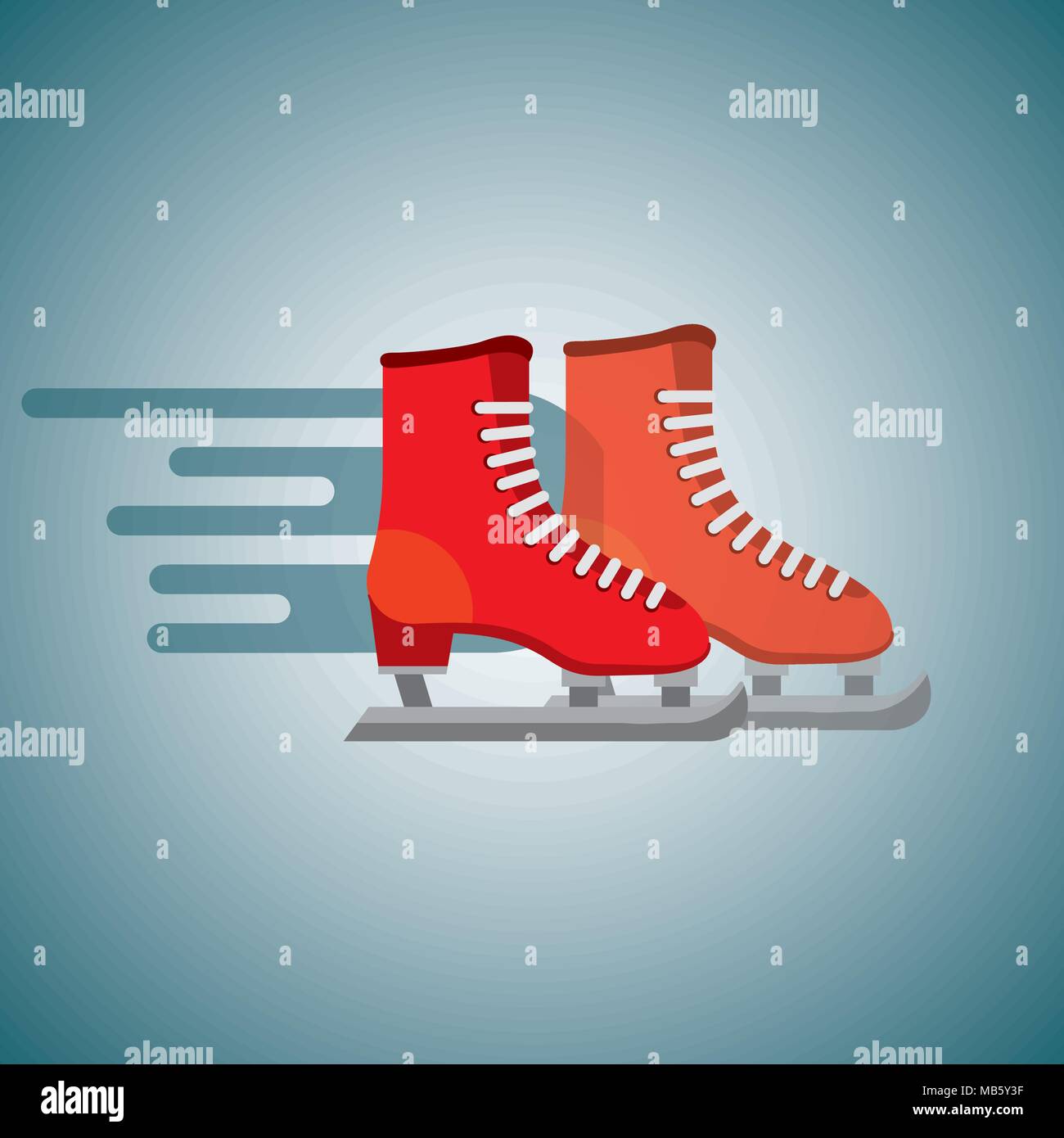 Skating motion blur Stock Vector Images - Alamy