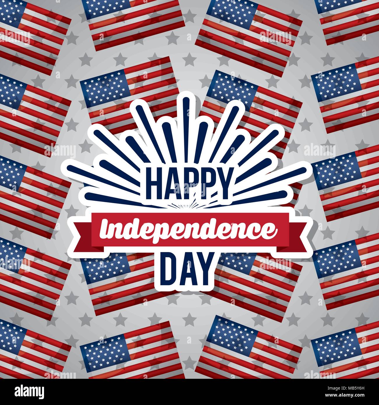 happy independence day Stock Vector Image & Art - Alamy