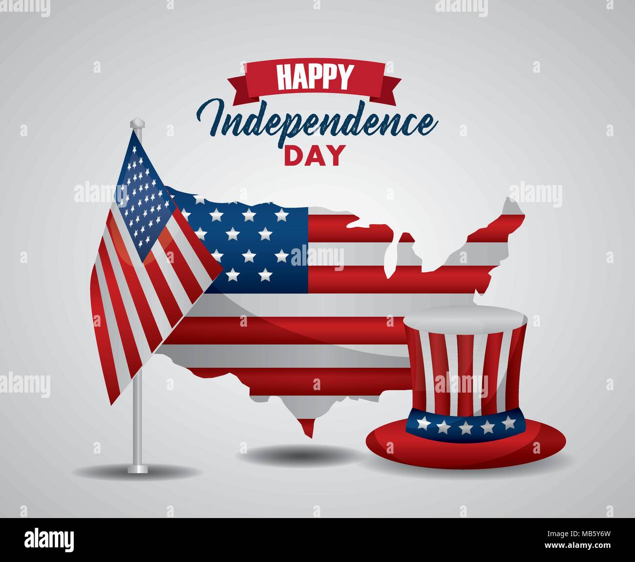 happy independence day Stock Vector Image & Art - Alamy